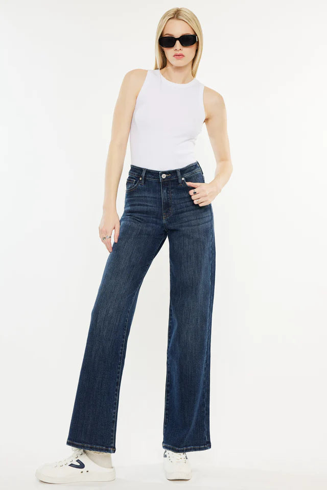 High Rise Wide Leg Jean – Spotted Gecko Clothing