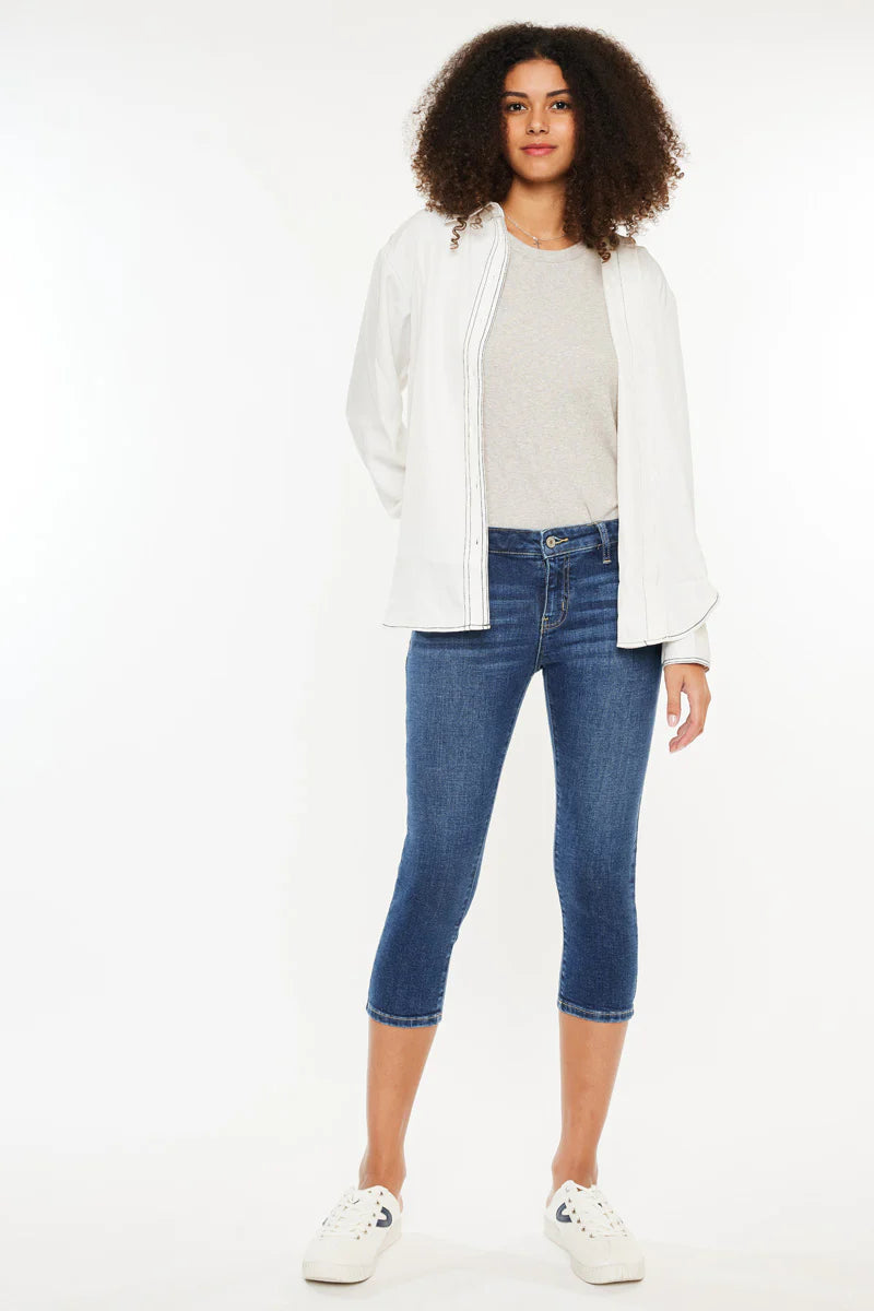 Mid Rise Capri Jean – Spotted Gecko Clothing